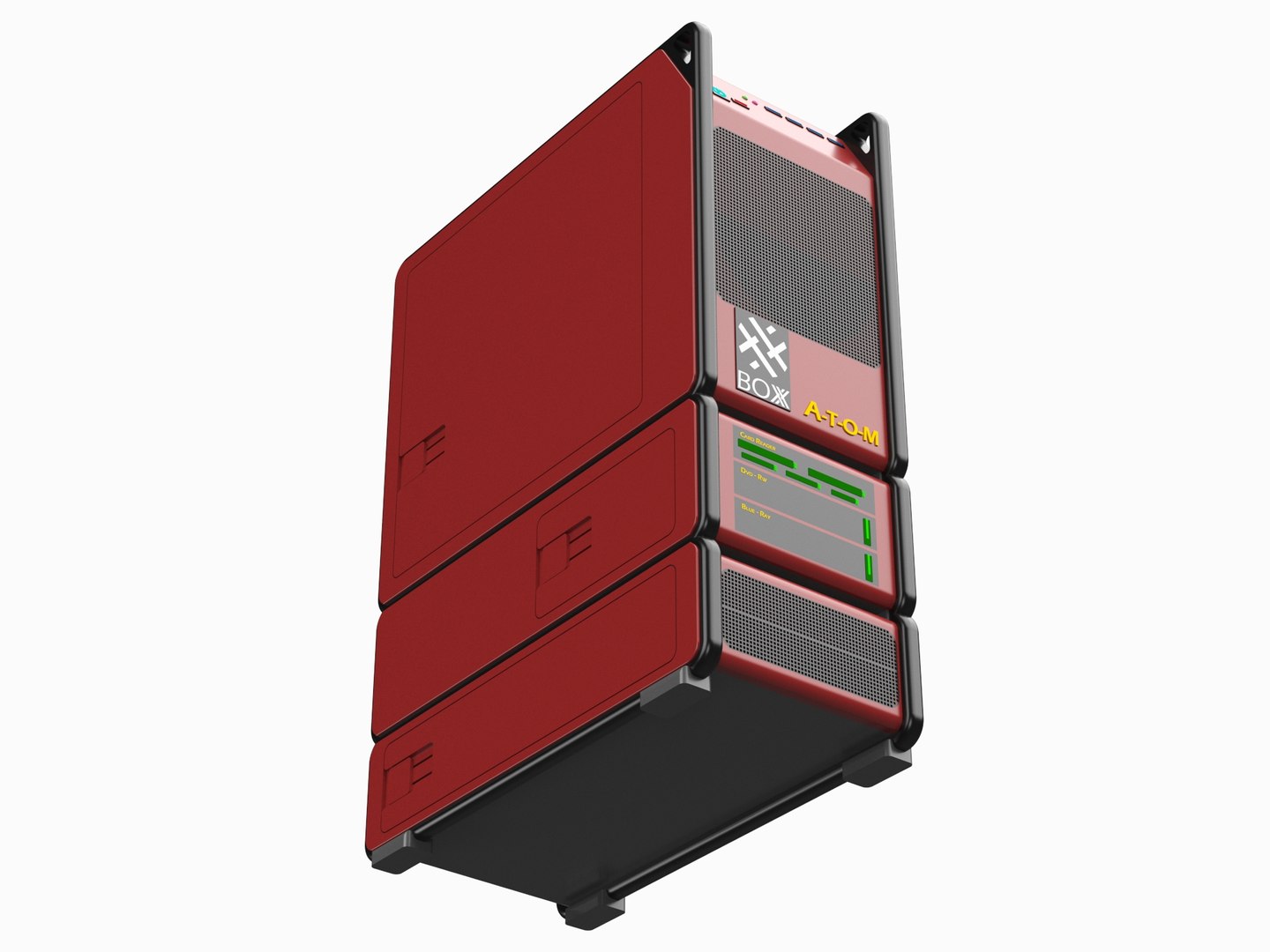 3D Computer Case 06 Model - TurboSquid 2059576