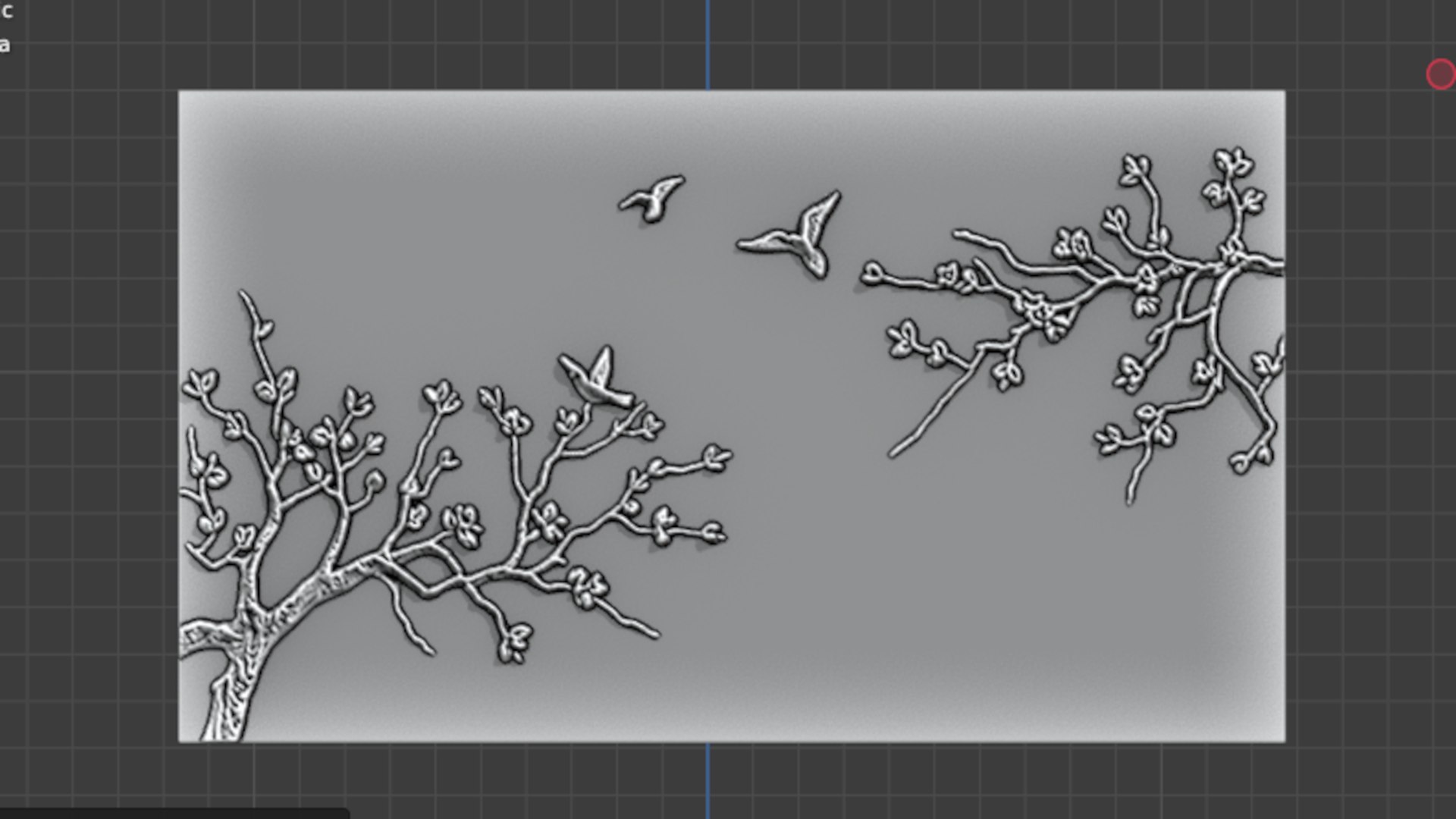 Modern Panel Wall Decor Set Wall Relief Mural CNC 118 3D Model - TurboSquid 2300413