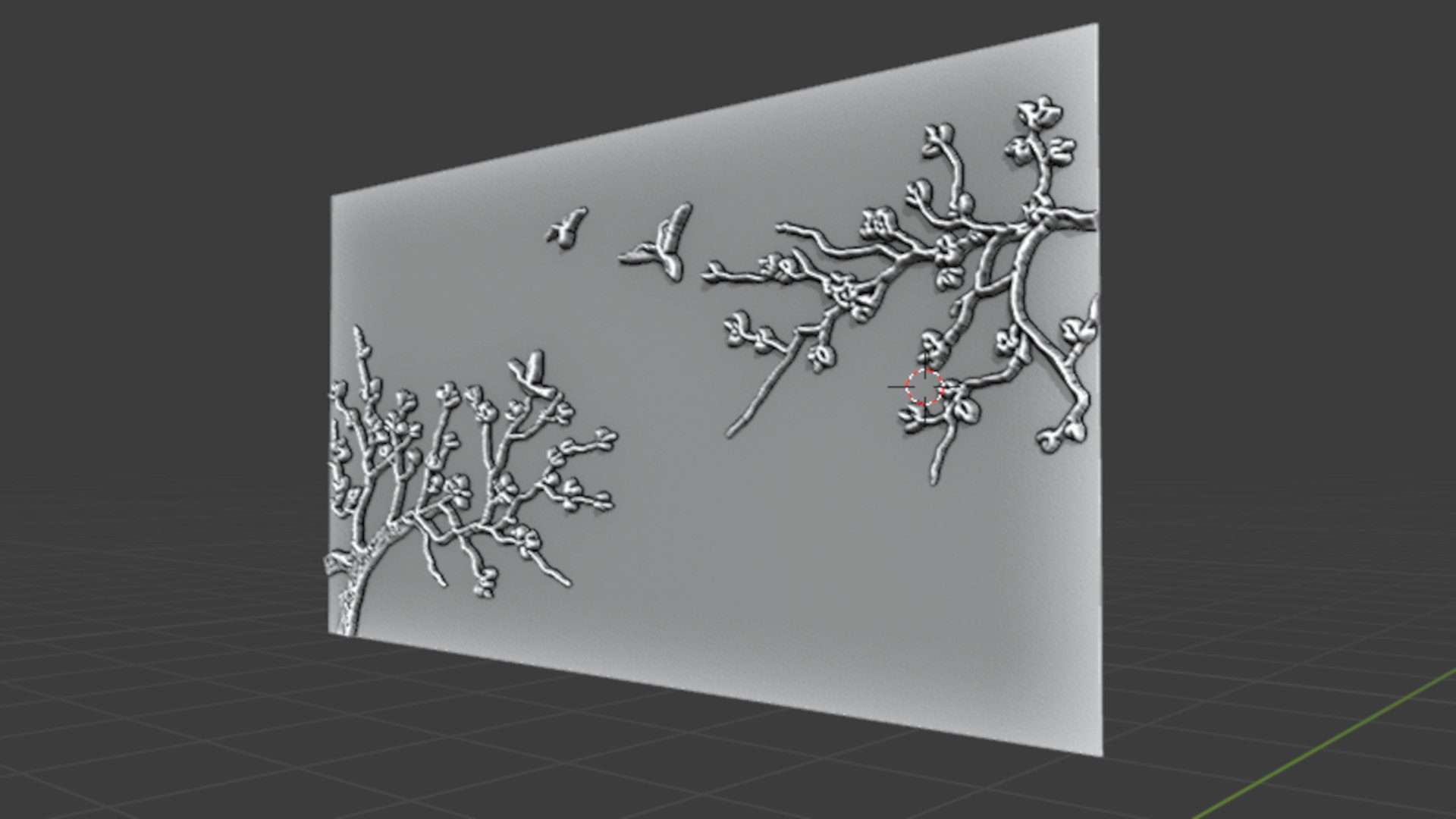 Modern Panel Wall Decor Set Wall Relief Mural CNC 118 3D Model - TurboSquid 2300413