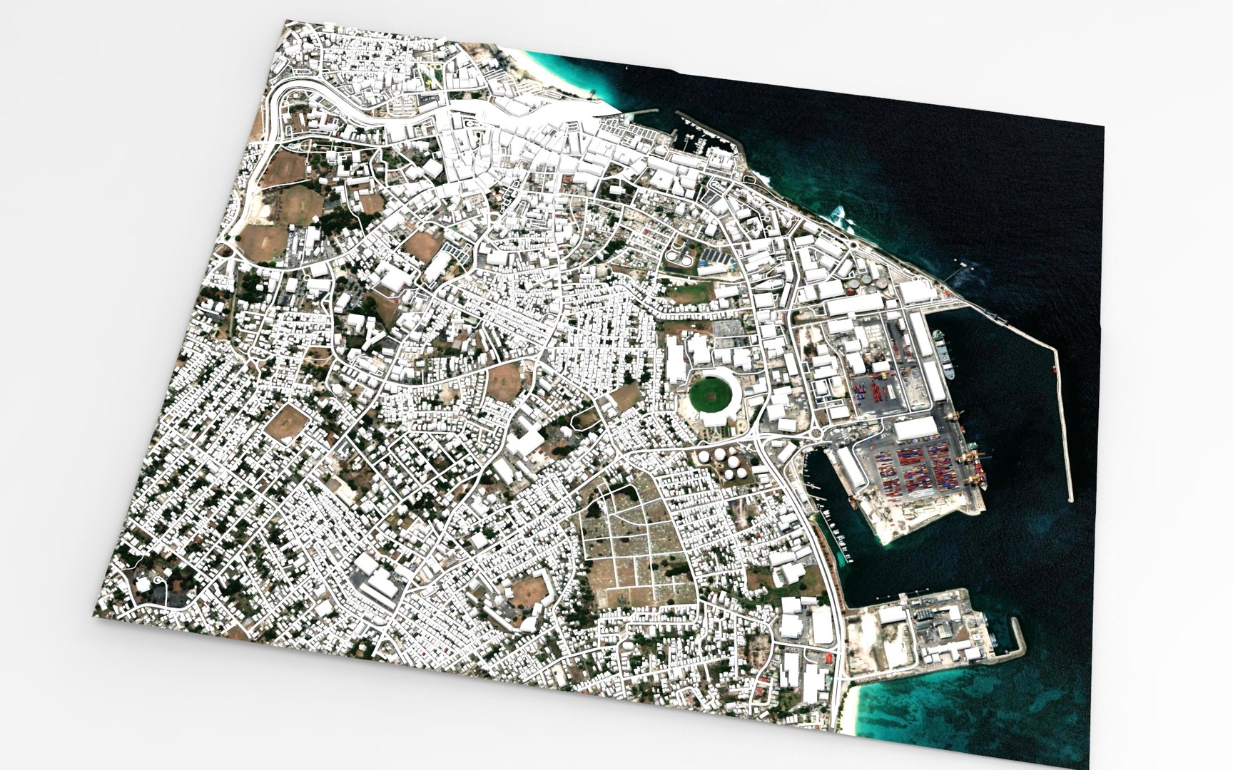 Cityscape Bridgetown Barbados Model - TurboSquid 2067993