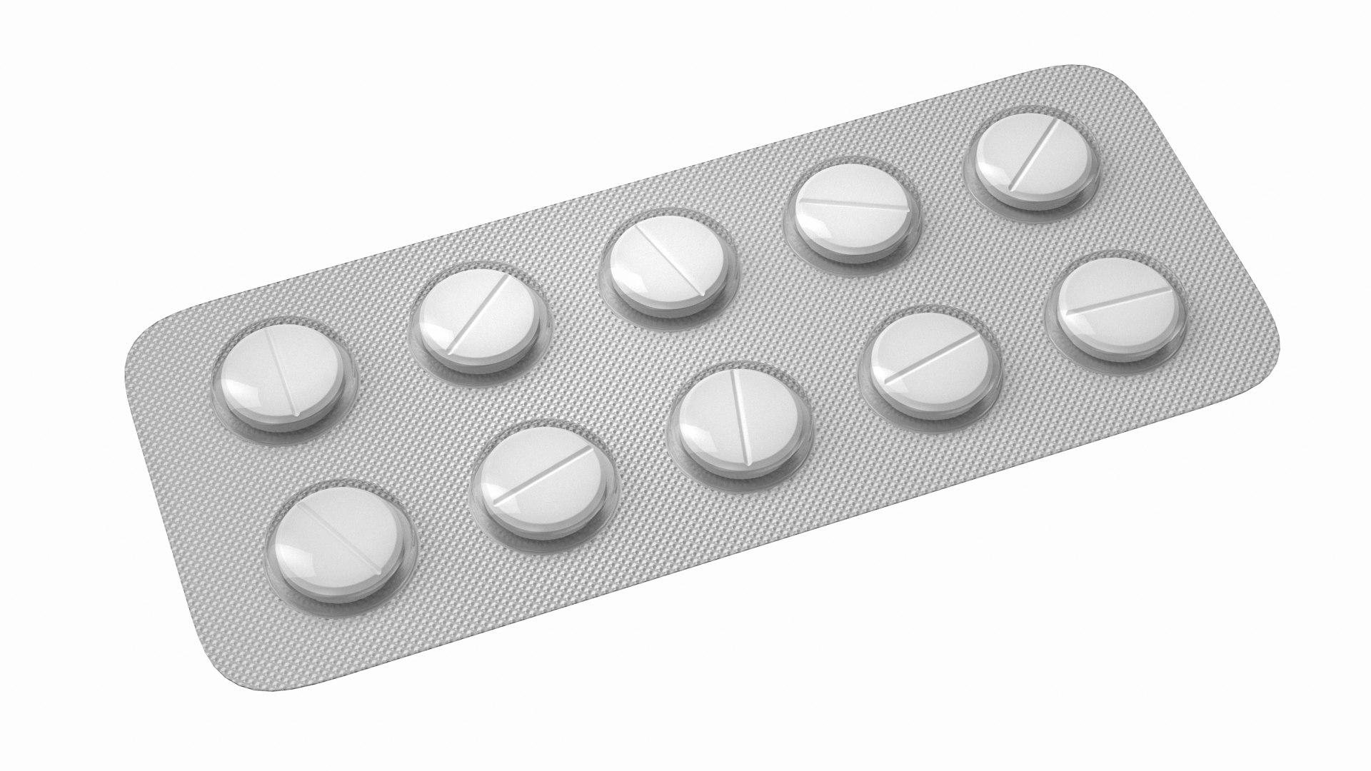 Blister Pills Pack 05 3D Model - TurboSquid 2165086