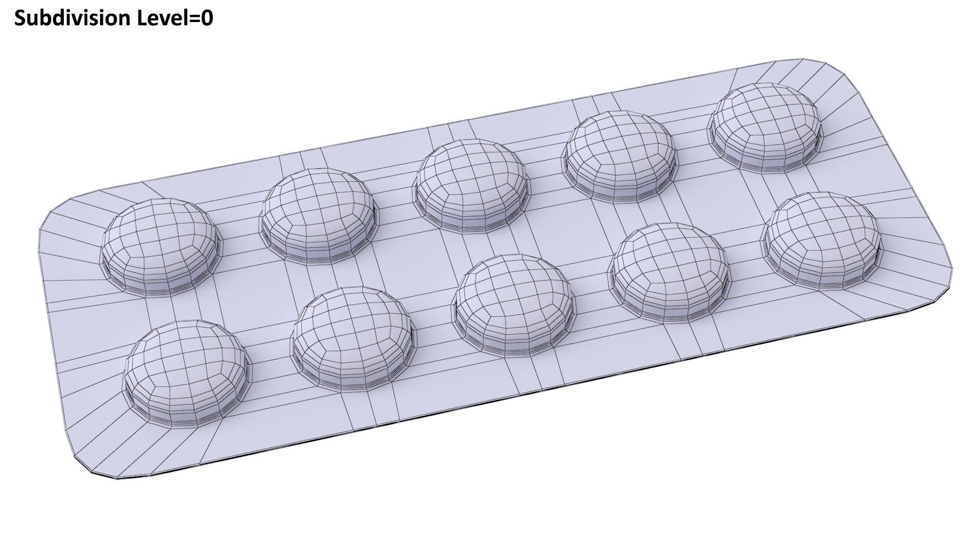 Blister Pills Pack 05 3D Model - TurboSquid 2165086