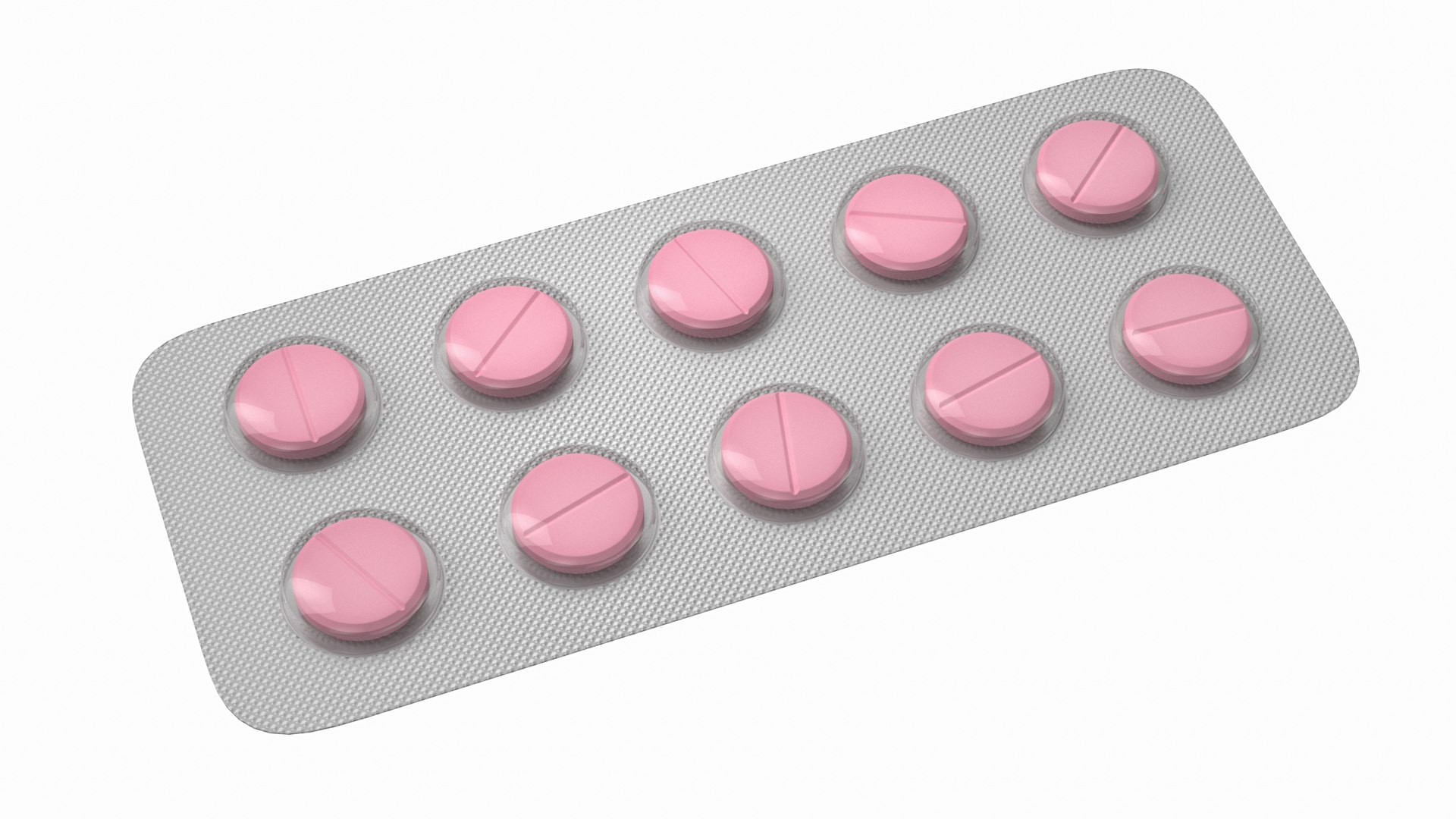 Blister Pills Pack 05 3D Model - TurboSquid 2165086