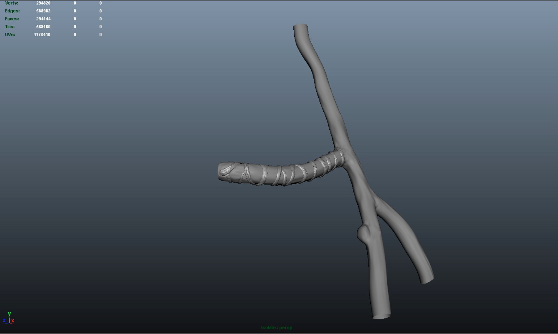 3d Model Bronchial Tube Anatomy