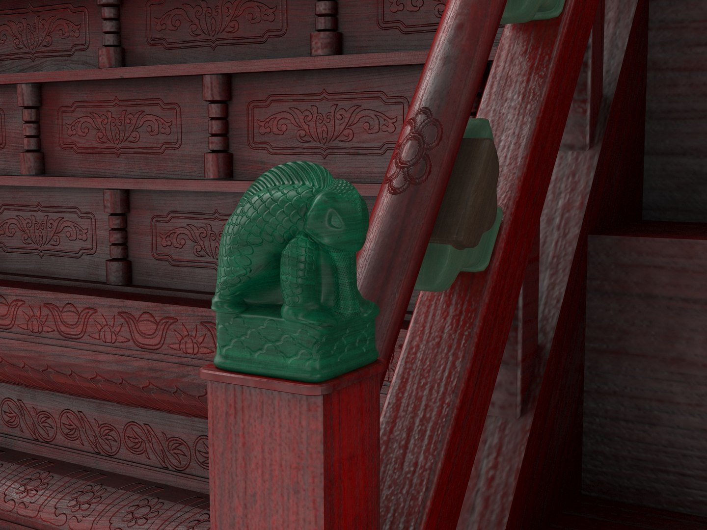 3D Model Eojwa - The Phoenix Throne 3D Model - TurboSquid 2223140