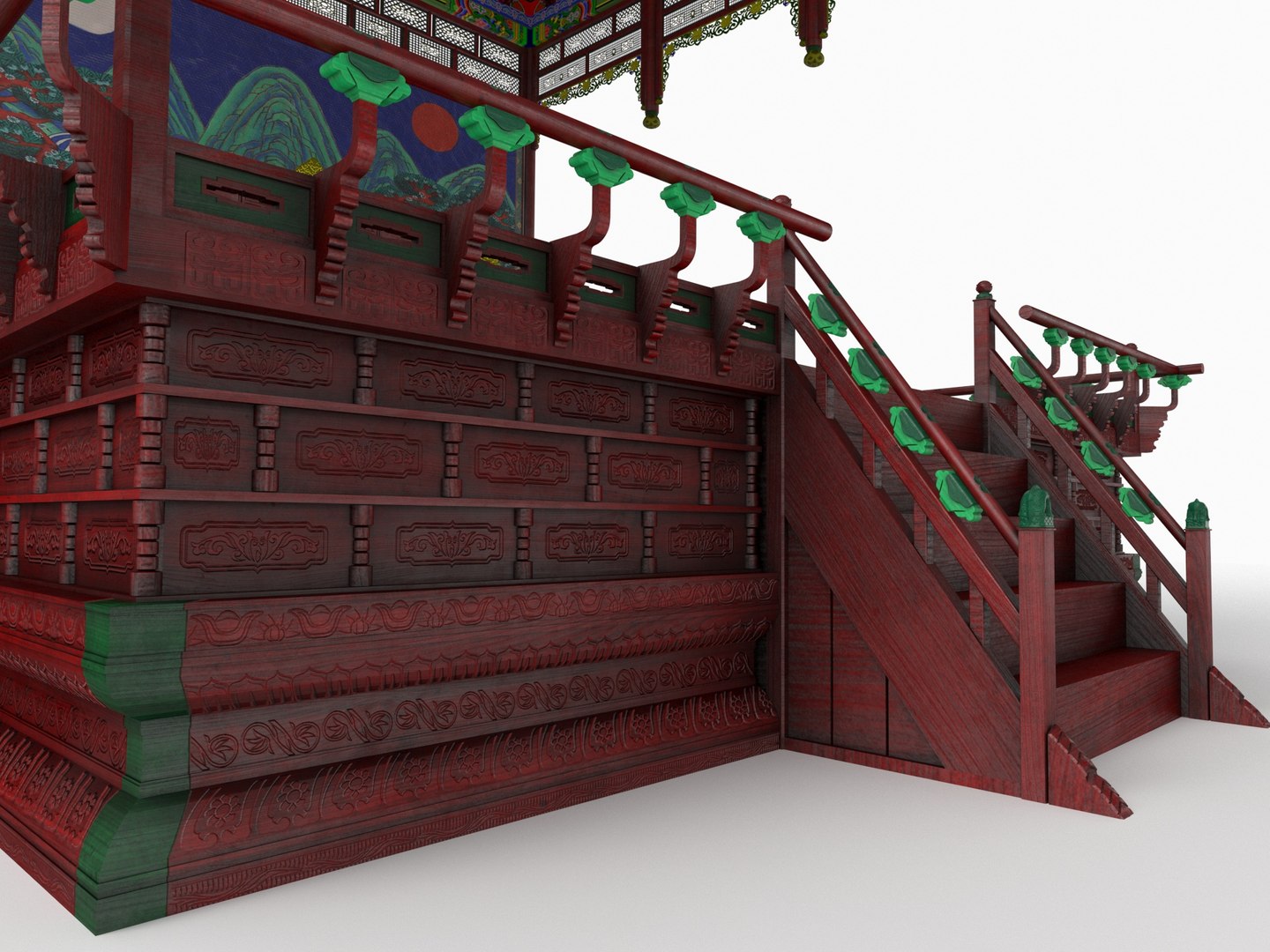 3D Model Eojwa - The Phoenix Throne 3D Model - TurboSquid 2223140