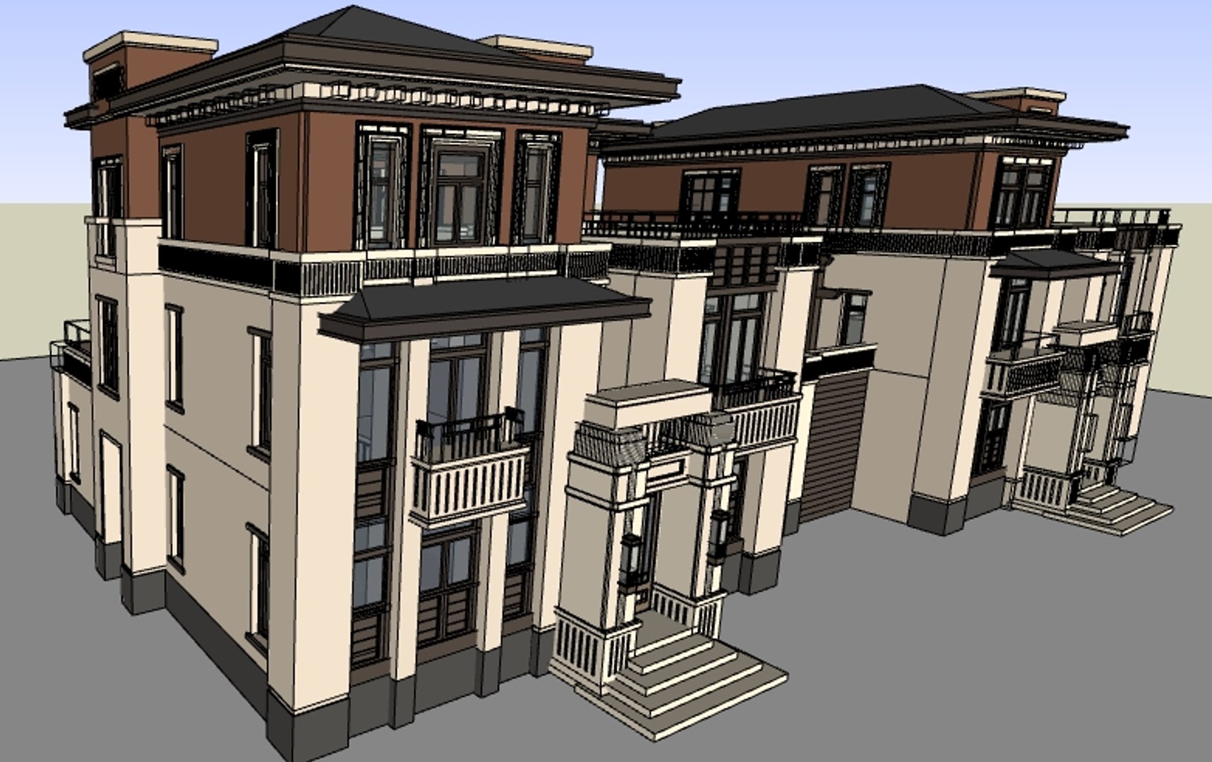 Architecture Exterior Building Model - TurboSquid 1410586