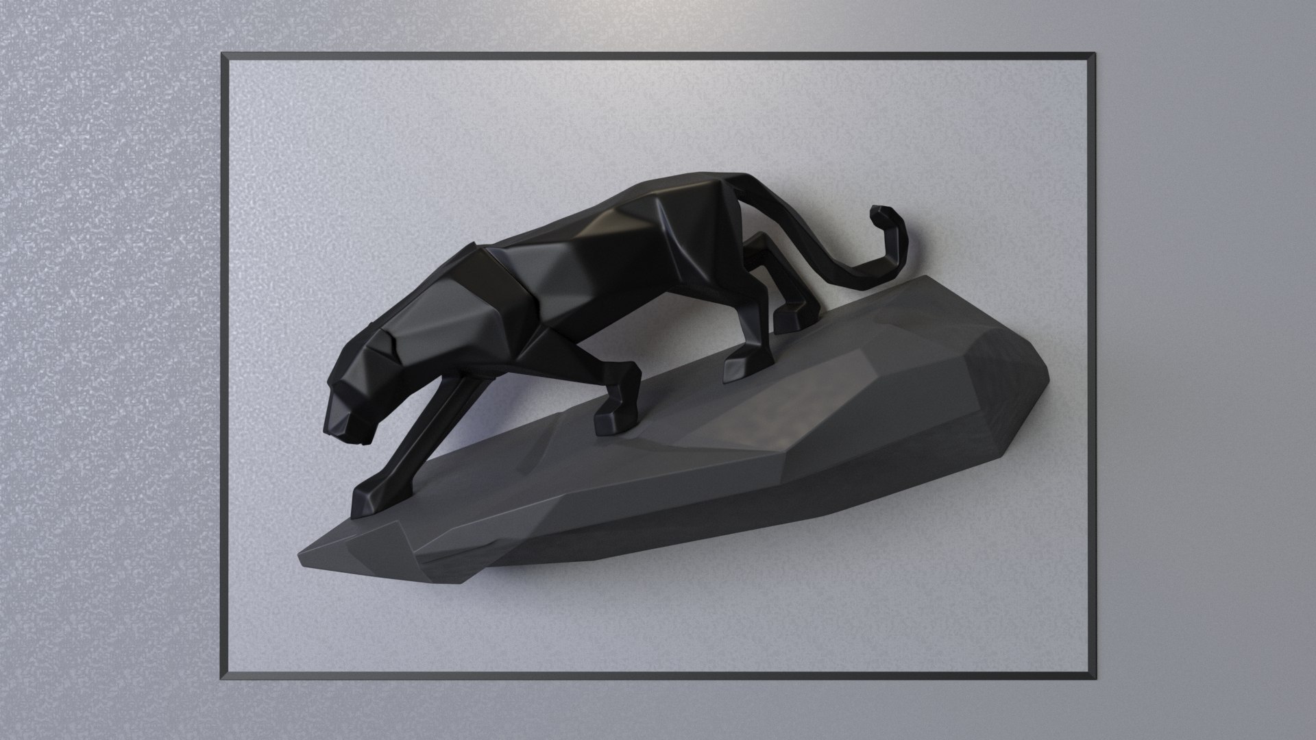 3D Panther Low Poly Model - TurboSquid 2071124