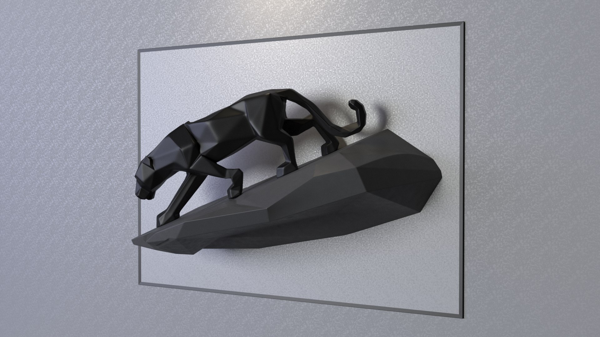 3D Panther Low Poly Model - TurboSquid 2071124