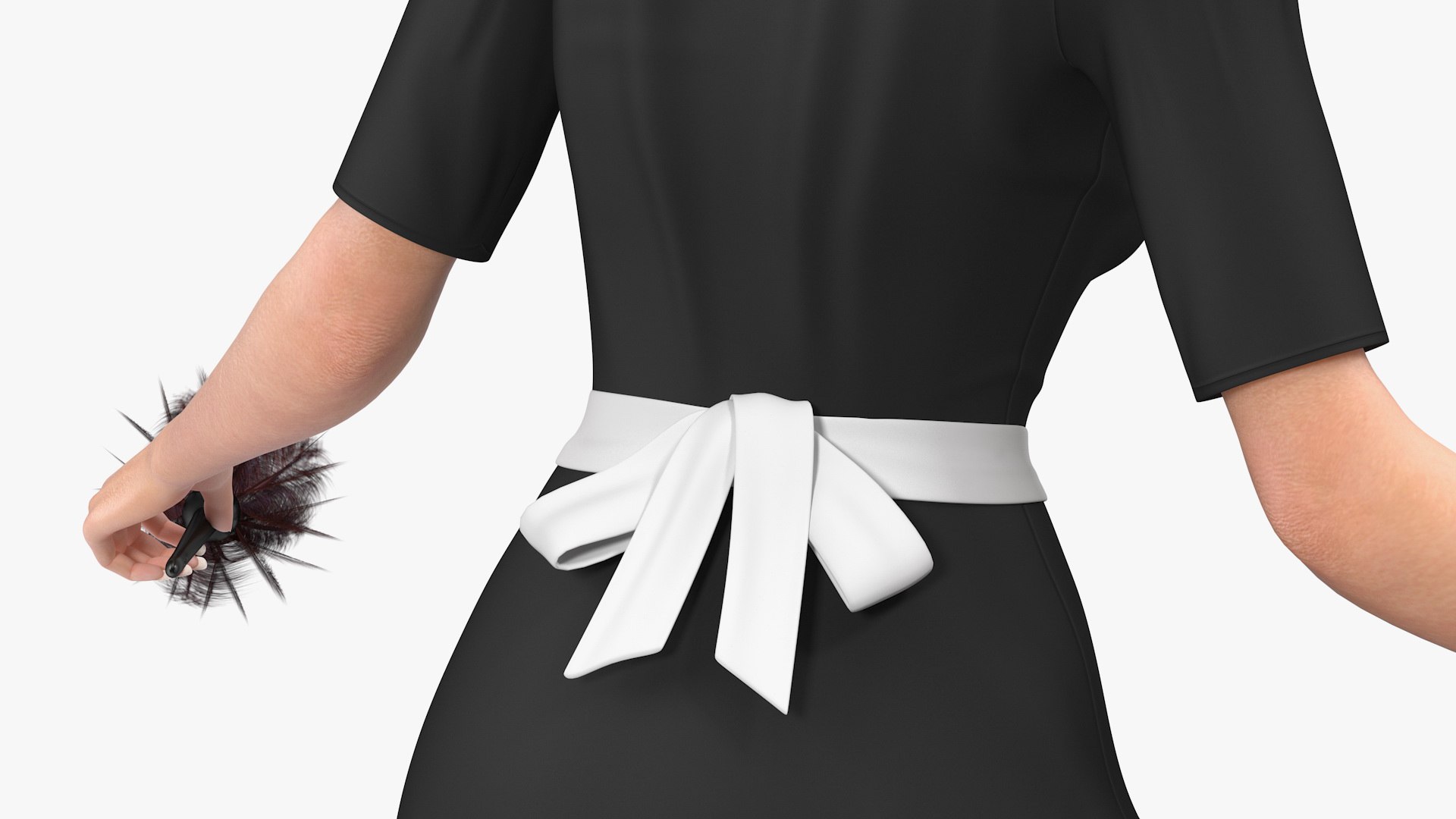 Maid curtsy model - TurboSquid 1615465