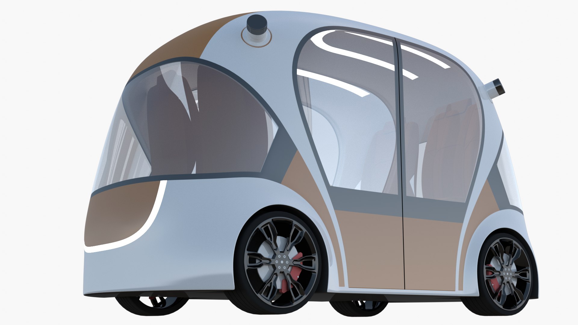 Autonomous Car Concept 3D Model - TurboSquid 1838435