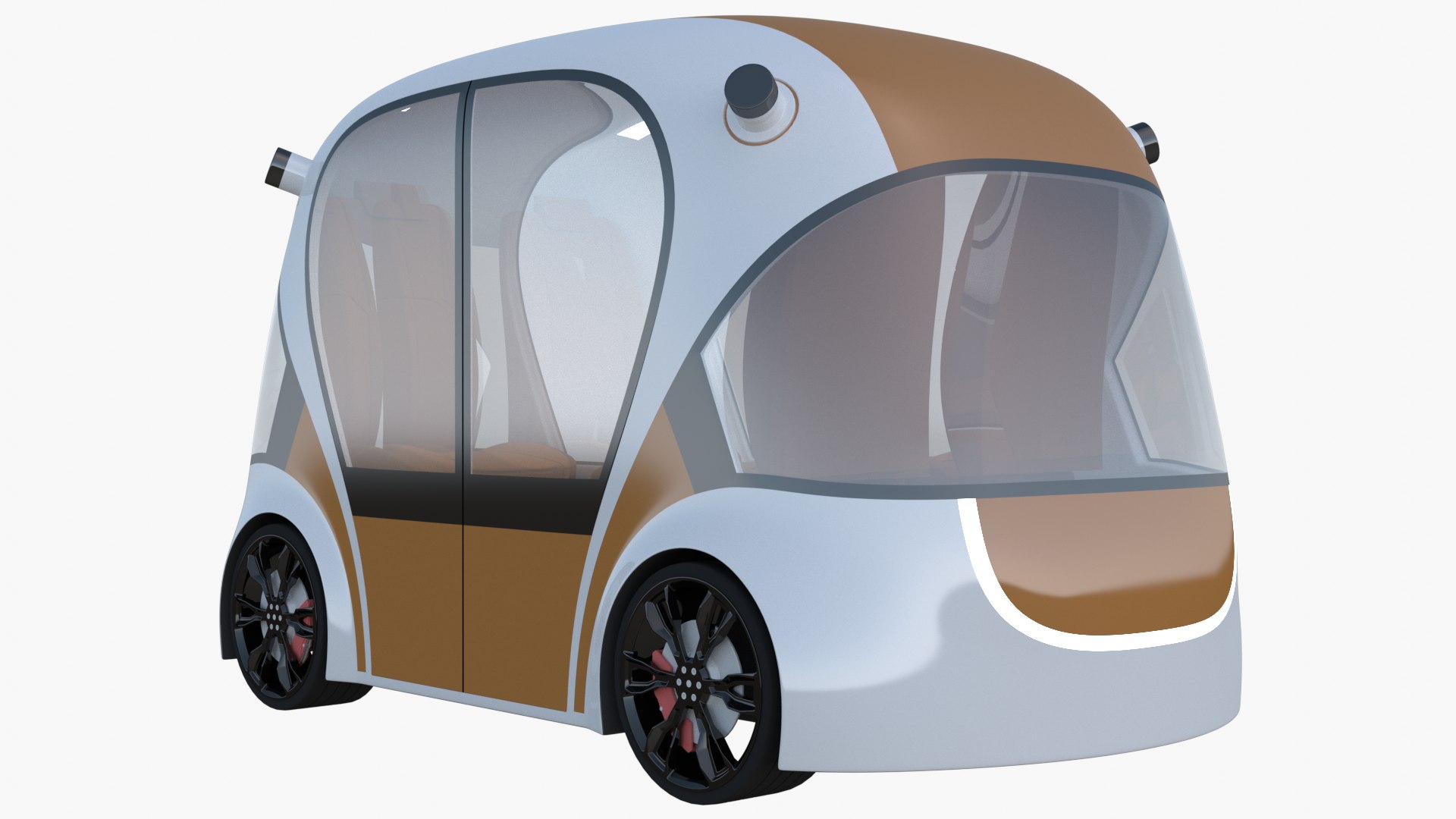 Autonomous Car Concept 3D Model - TurboSquid 1838435