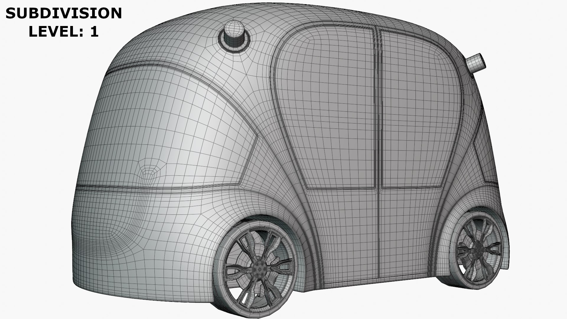 Autonomous Car Concept 3D Model - TurboSquid 1838435