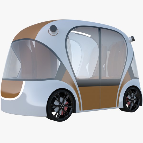Autonomous car concept 3D model - TurboSquid 1838435