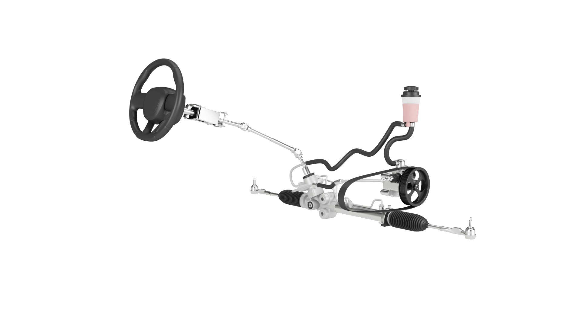 3D Hydraulic Power Steering System HPS Model - TurboSquid 2336819