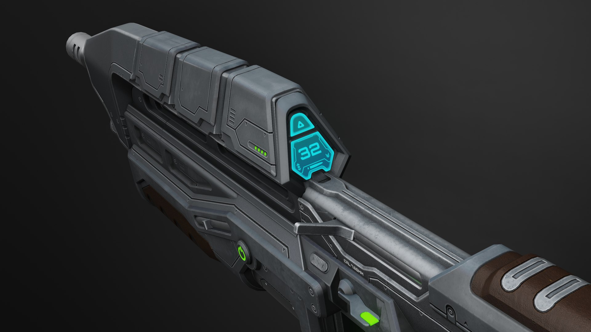 Halo Scifi Gun Pack 3D model - TurboSquid 2035422