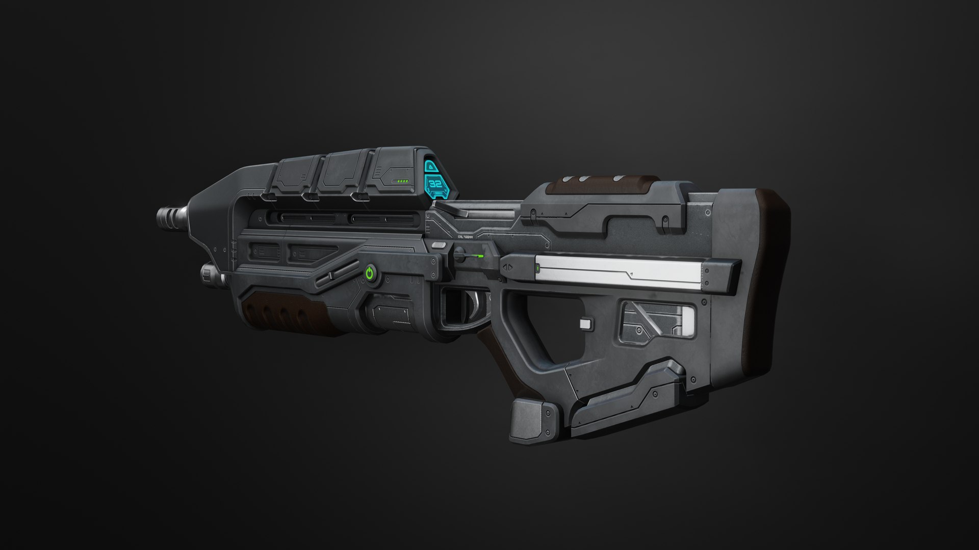 Halo Scifi Gun Pack 3D model - TurboSquid 2035422