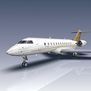 3D Bombardier Global 6000 Models - Browse & Download Formats - TurboSquid