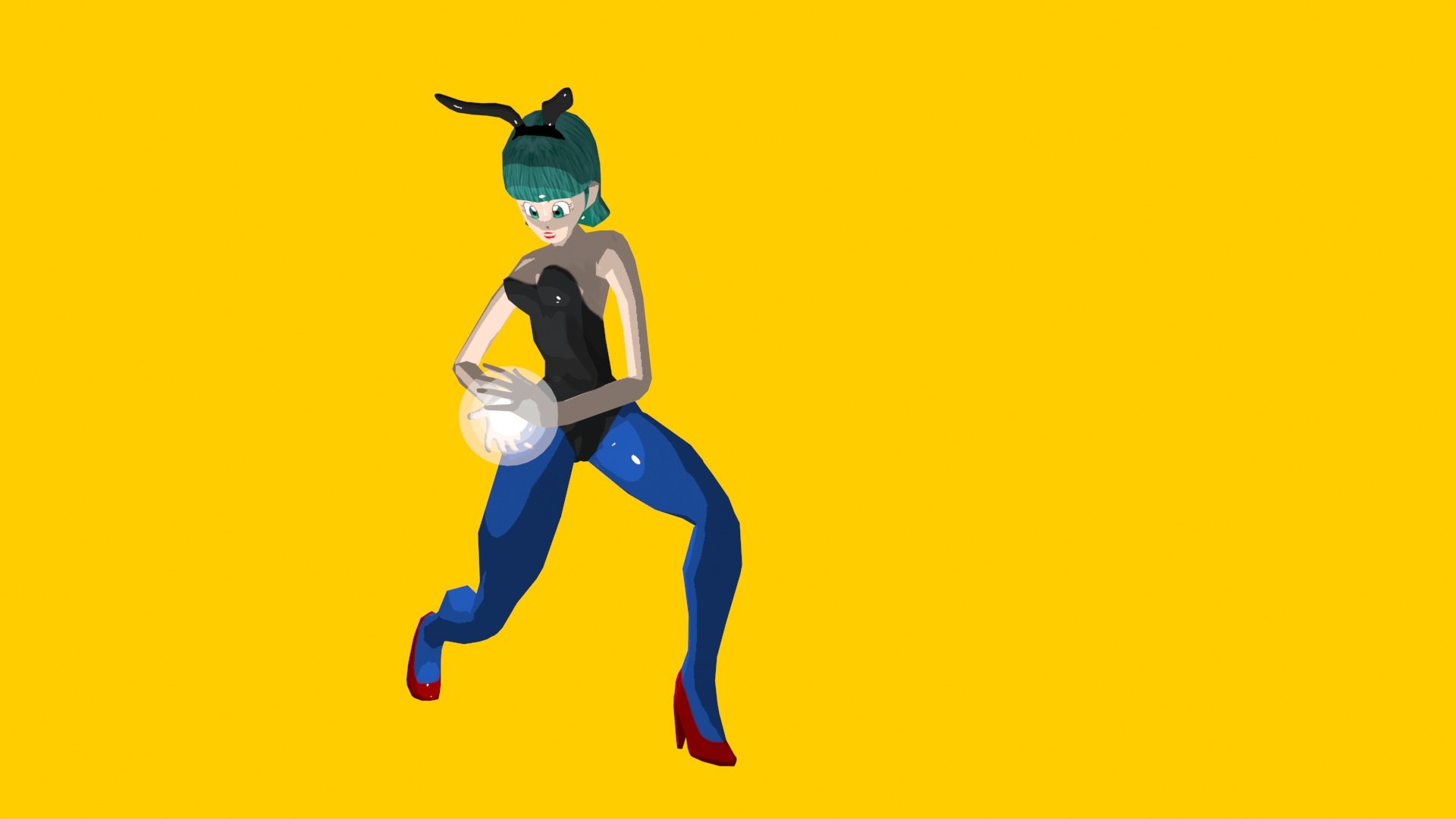 3D Bulma Pose T - TurboSquid 1790552