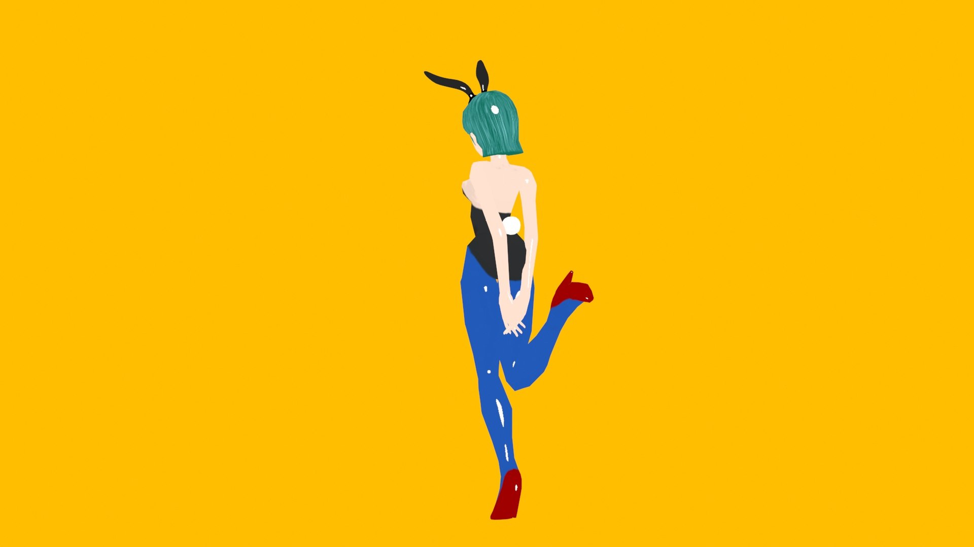 3D Bulma Pose T - TurboSquid 1790552