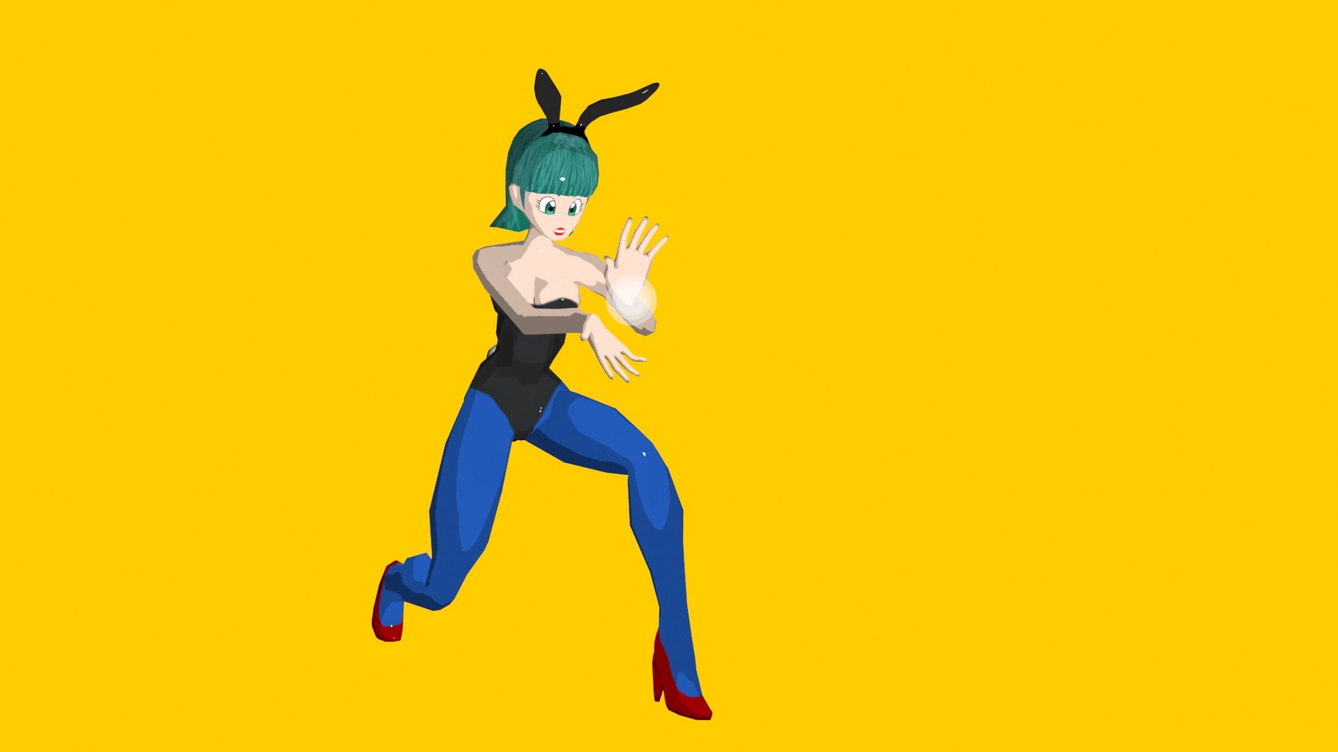 3D Bulma Pose T - TurboSquid 1790552