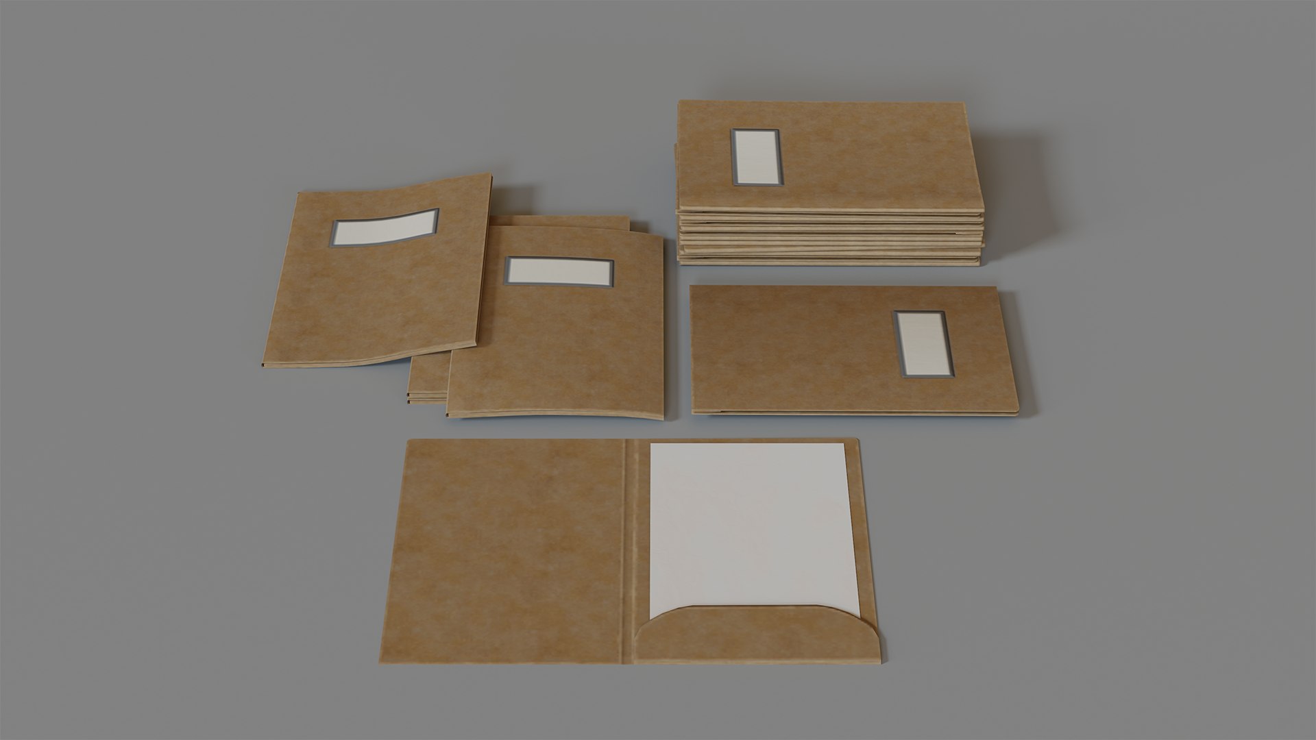 Papper Items 3D Model - TurboSquid 2225965