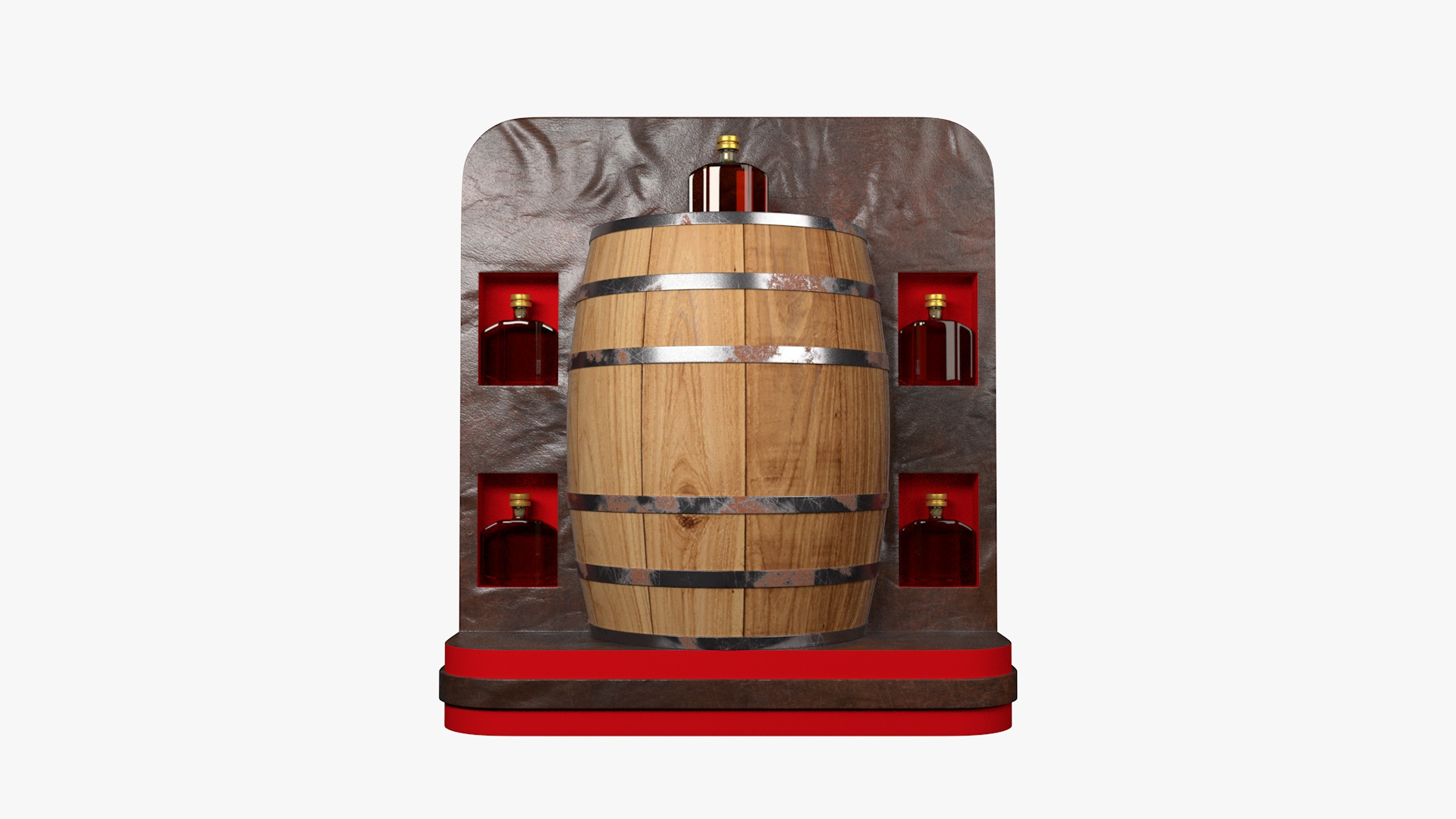 3D brandy sale stand - TurboSquid 1642023