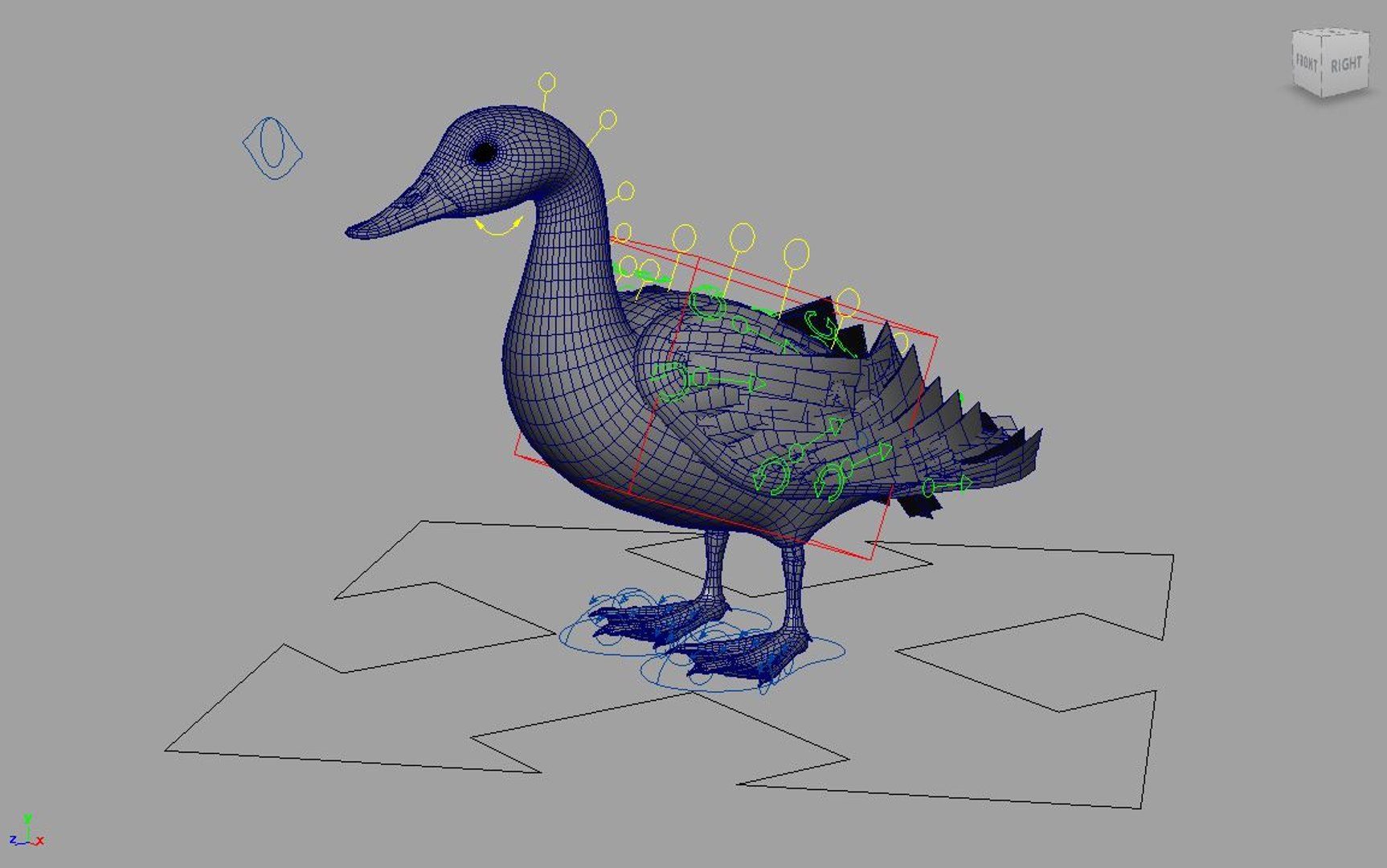 Mallard Model - TurboSquid 1416091