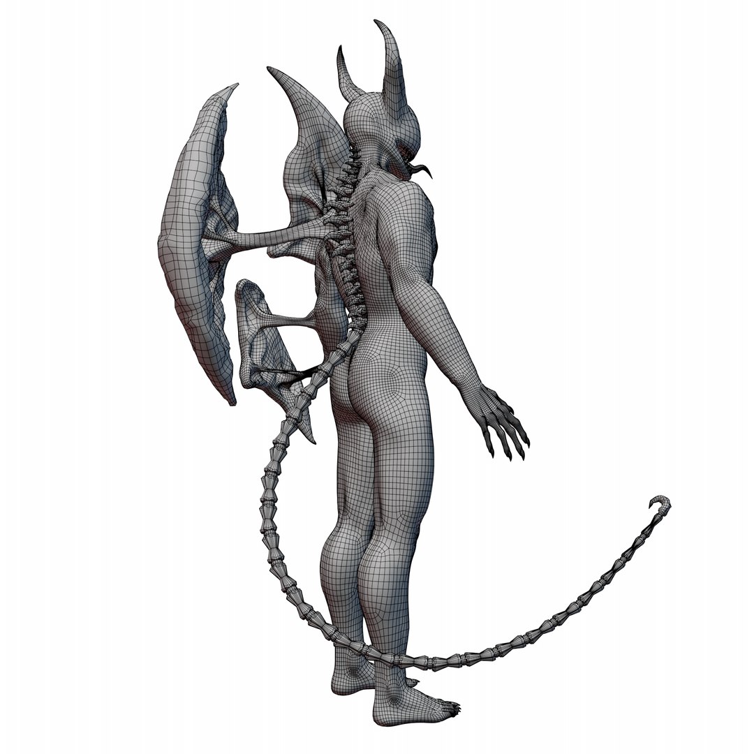 3D Tar Devil - TurboSquid 2235010