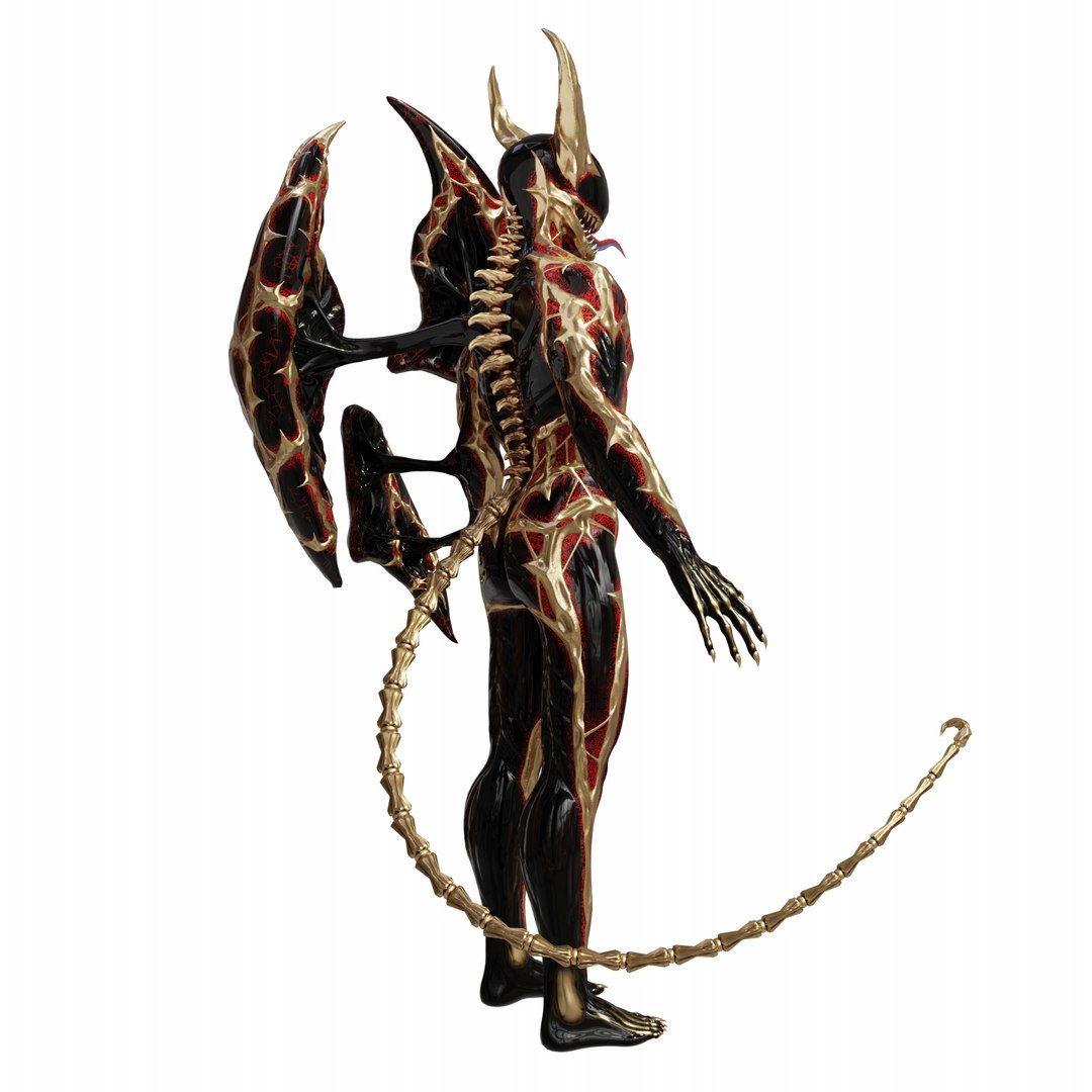 3D Tar Devil - TurboSquid 2235010