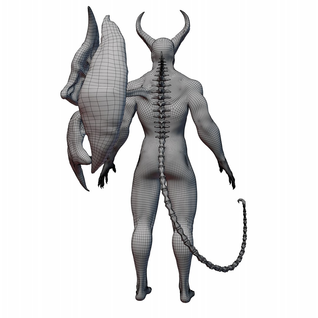 3D Tar Devil - TurboSquid 2235010