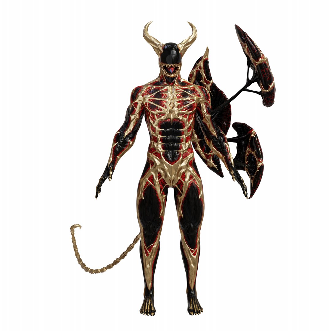 3D Tar Devil - TurboSquid 2235010