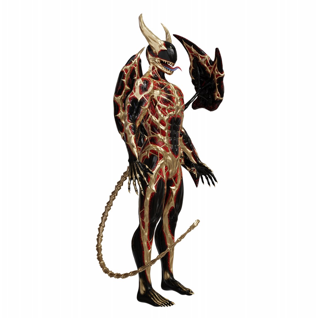3D Tar Devil - TurboSquid 2235010