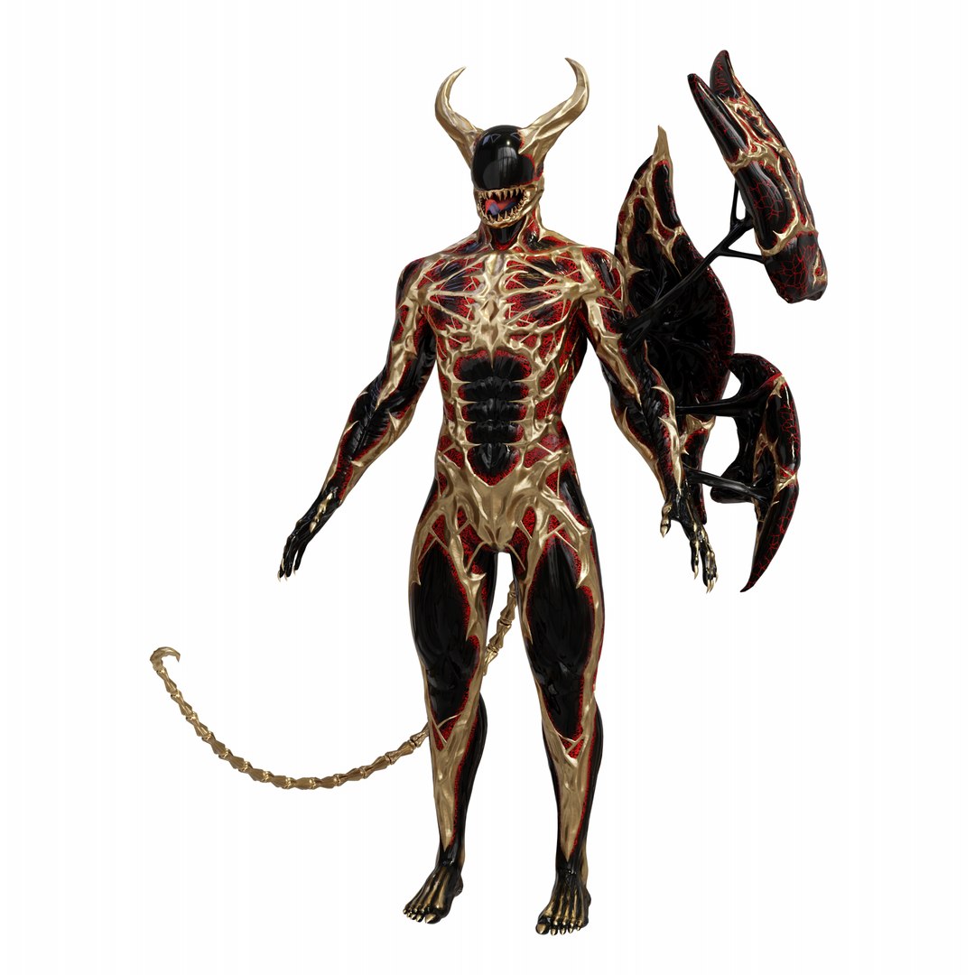 3D Tar Devil - TurboSquid 2235010