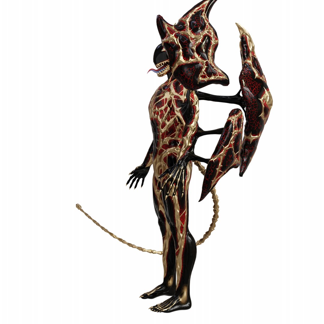 3D Tar Devil - TurboSquid 2235010