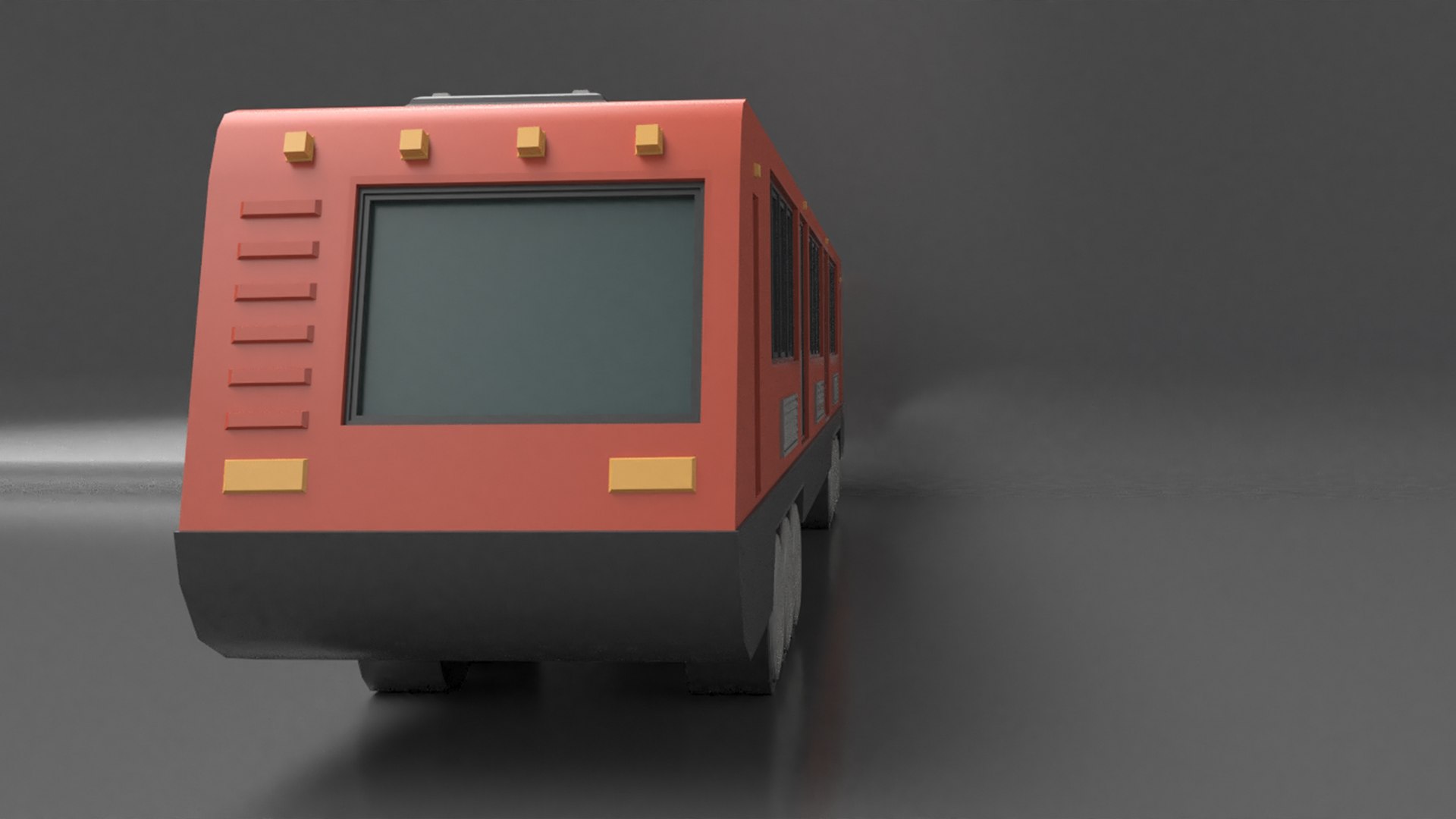 3D Cartoon Subway Car Low Poly - TurboSquid 2064035