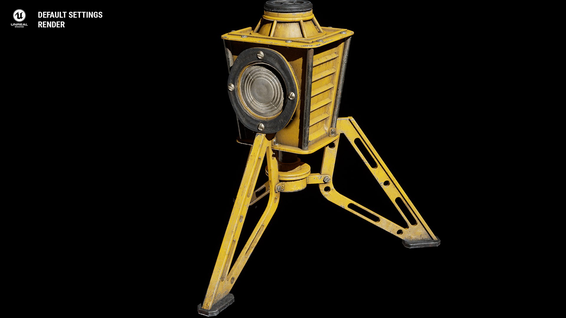Construction Lantern - PBR - Game Ready Low Poly Model - TurboSquid 2351289