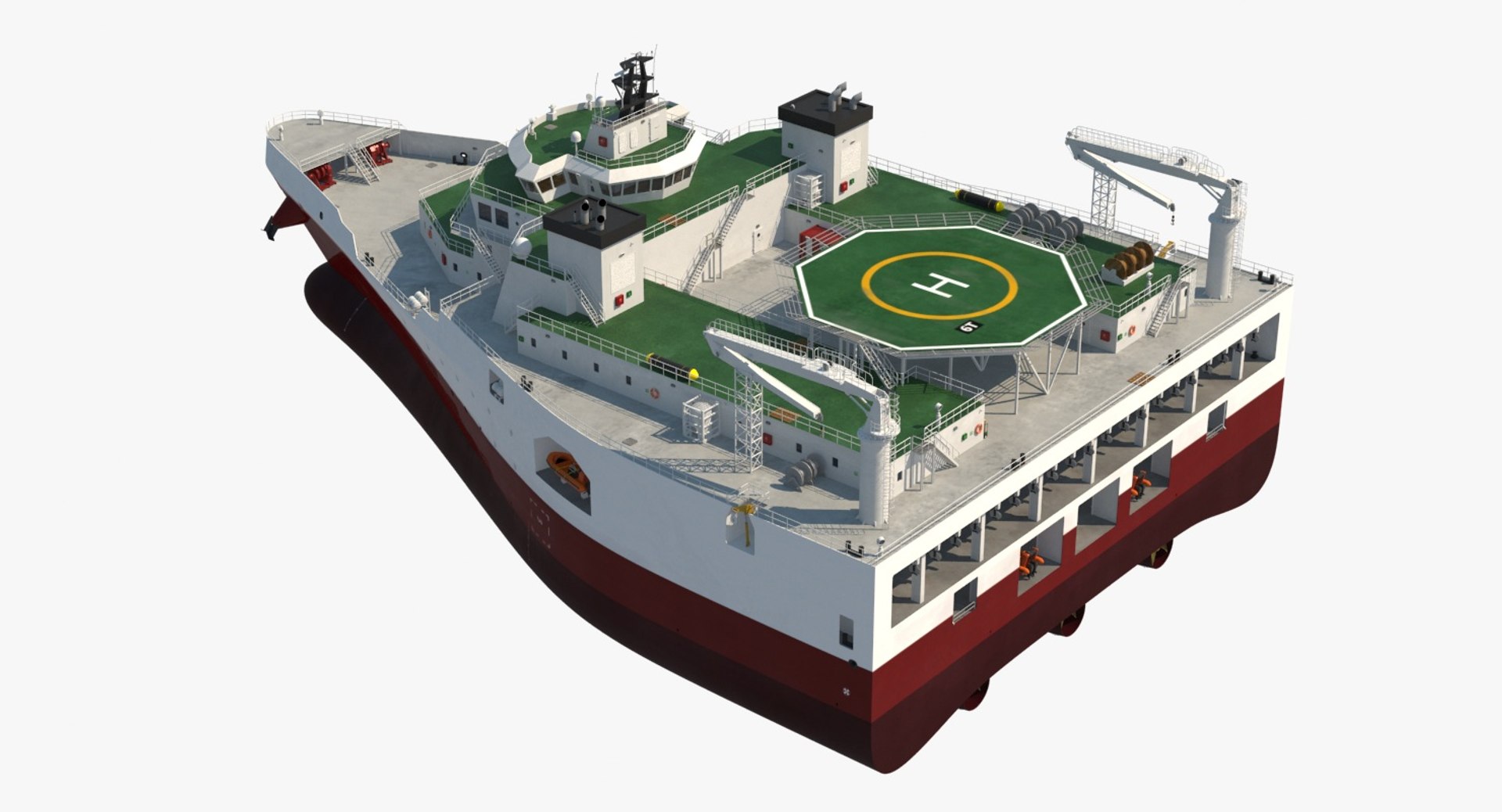 Oscv Offshore Ship 3D - TurboSquid 1176244
