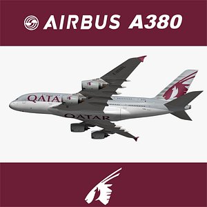 Airbus A380-800 Blender Models for Download | TurboSquid