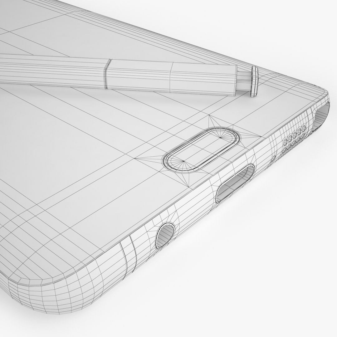 3d samsung galaxy note 7 model