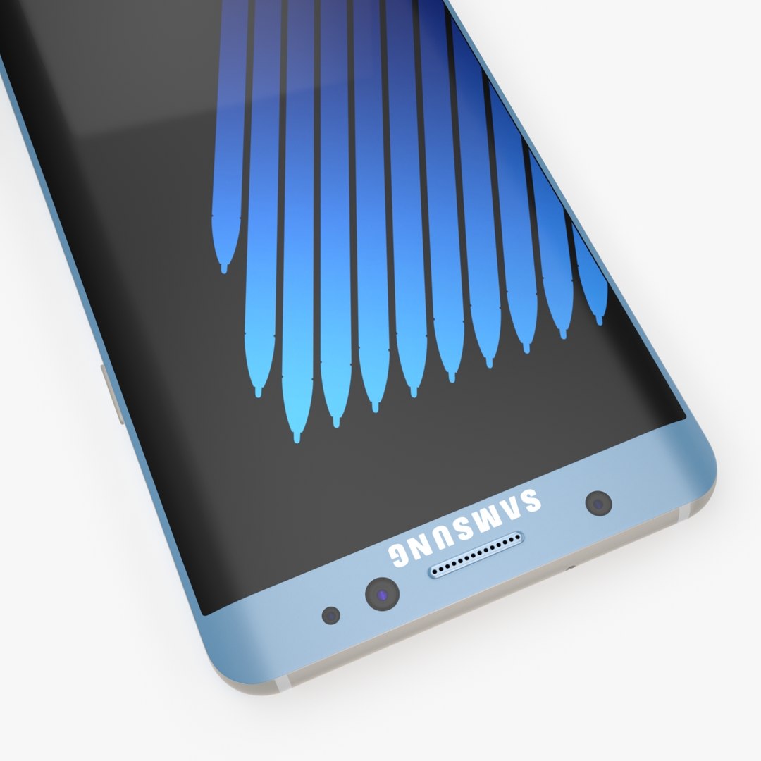3d samsung galaxy note 7 model