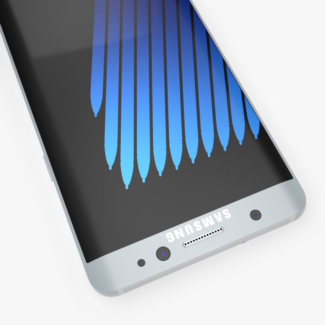 3d samsung galaxy note 7 model