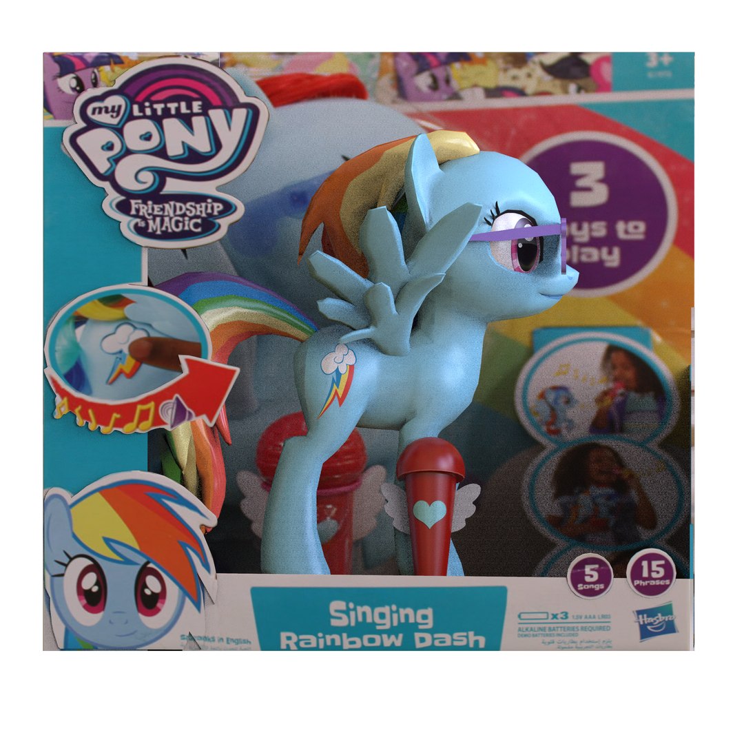 3D Pony Toy Box model - TurboSquid 2138139