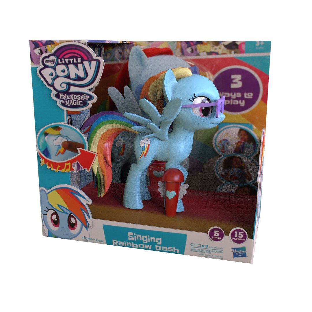 3D Pony Toy Box model - TurboSquid 2138139