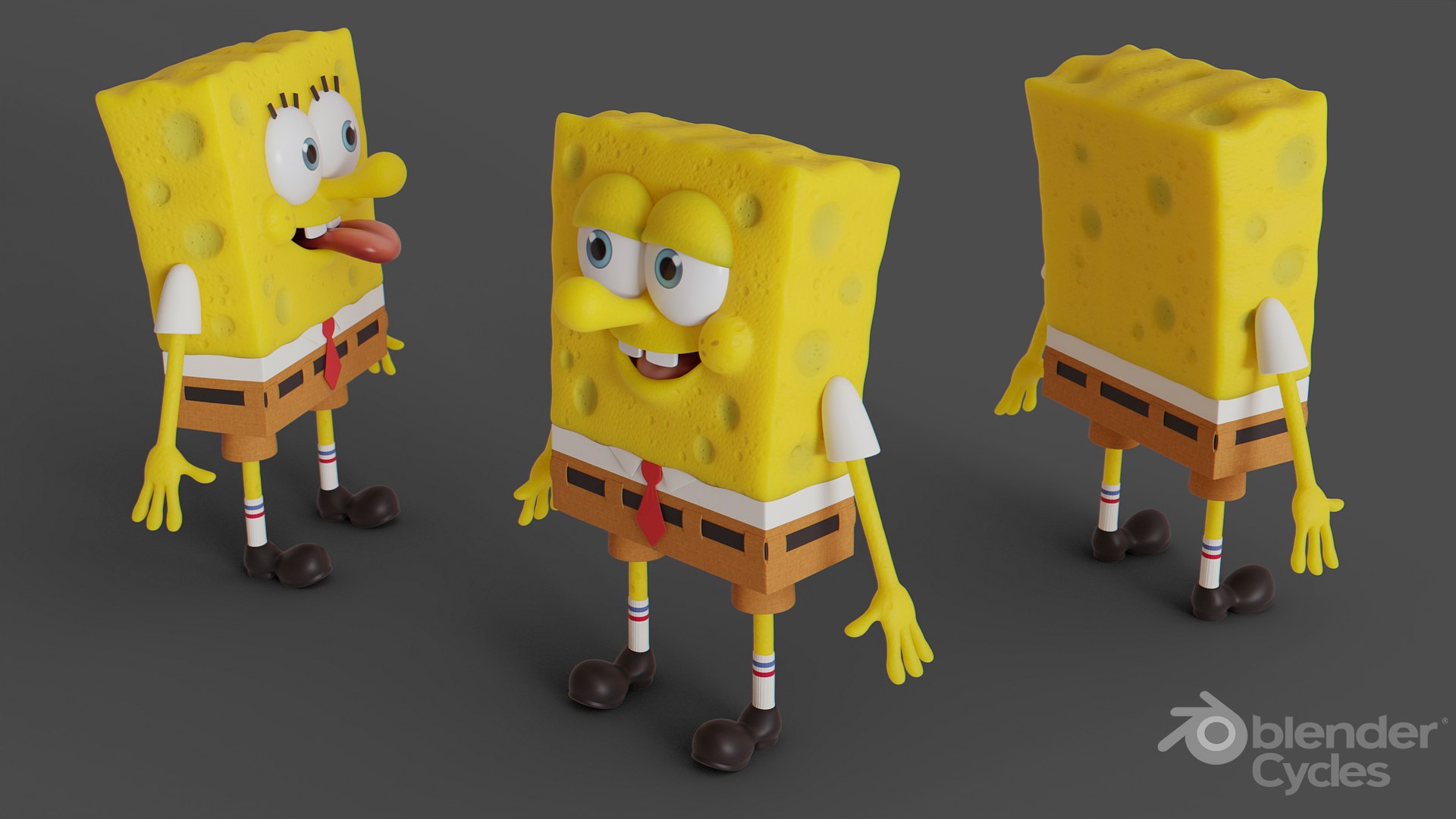 3D Sponge Bob Characters Collection - TurboSquid 2377165