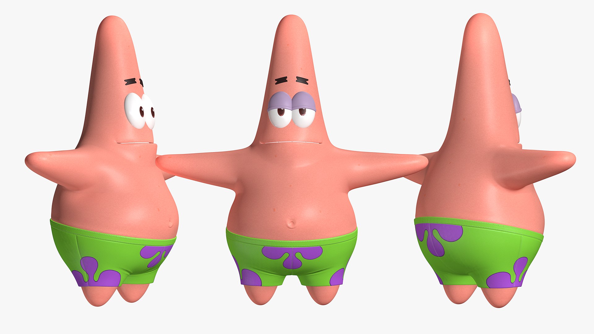 3D Sponge Bob Characters Collection - TurboSquid 2377165