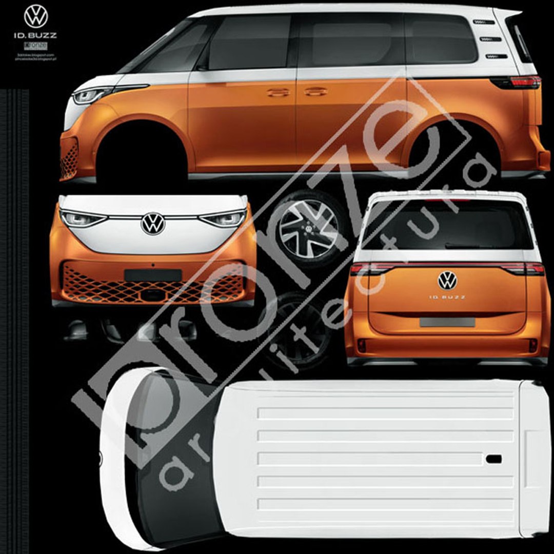 3D Model Volkswagen ID Buzz 2023 - TurboSquid 2313364