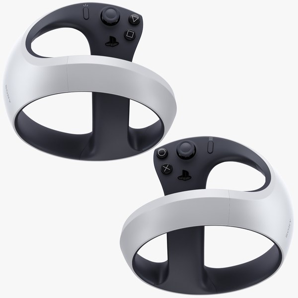 Sony Playstation VR 2 Controllers 3D model - TurboSquid 2000476