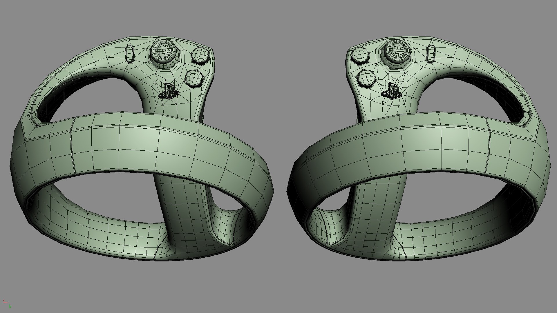 Sony Playstation VR 2 Controllers 3D Model - TurboSquid 2000476