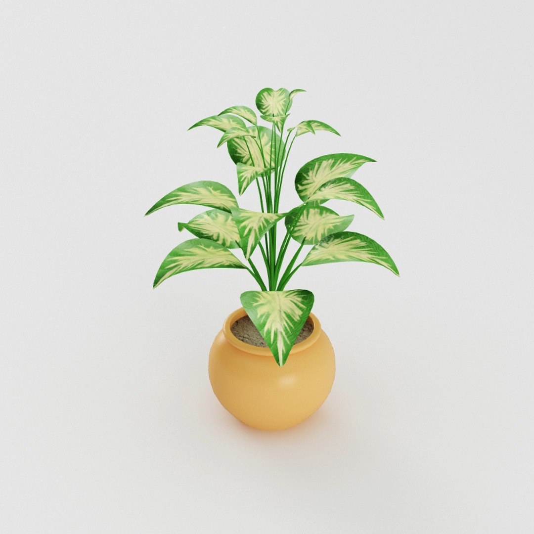 3d Small Plant Model
